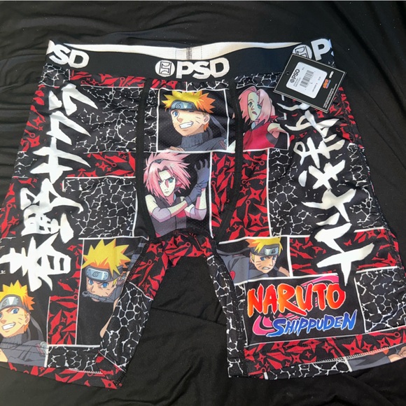 PSD | Underwear & Socks | Psd Naruto Shippuden Graphic Boxers | Poshmark
